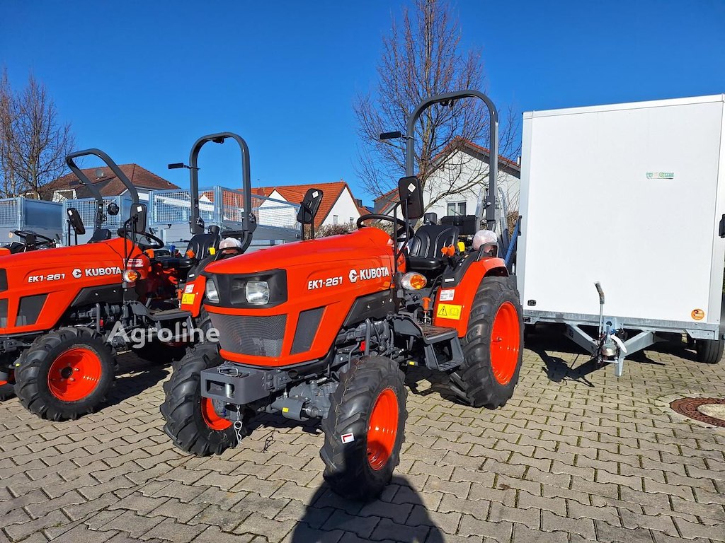 Novi Kubota EK1-261 Radialreifen mini traktor