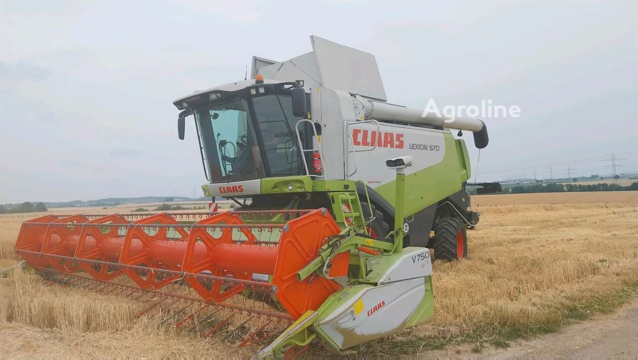Claas Lexion 570 + V750 kombajn za žito