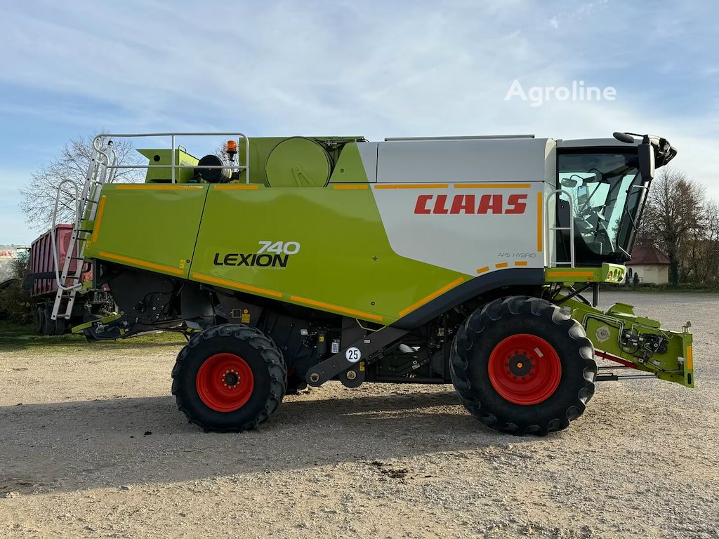 Claas Lexion 740 +V750 kombajn za žito