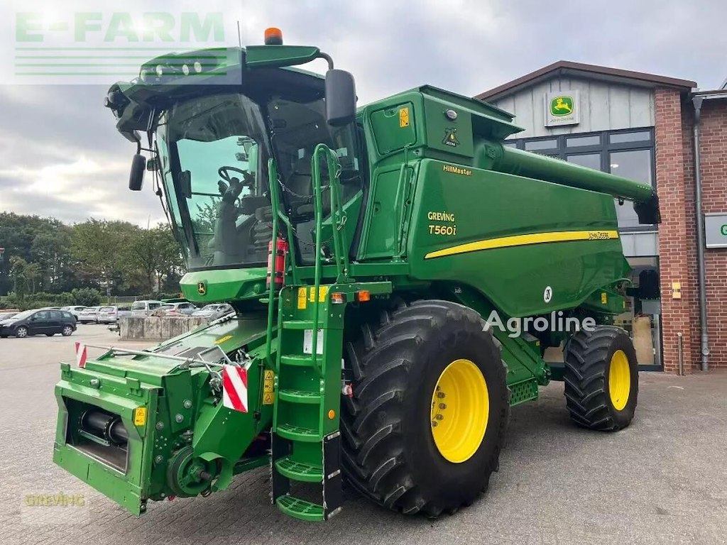 John Deere t560i hm prodrive 30km/h solo ohne schneidwerk kombajn za žito
