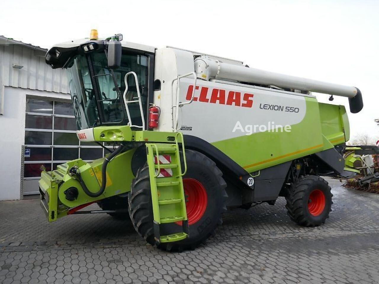 Claas lexion 550 kombajn za žito