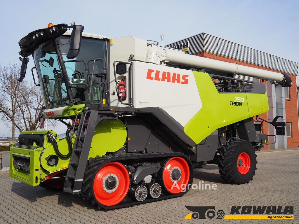 Claas Trion 750TT, GPS + V930 kombajn za žito