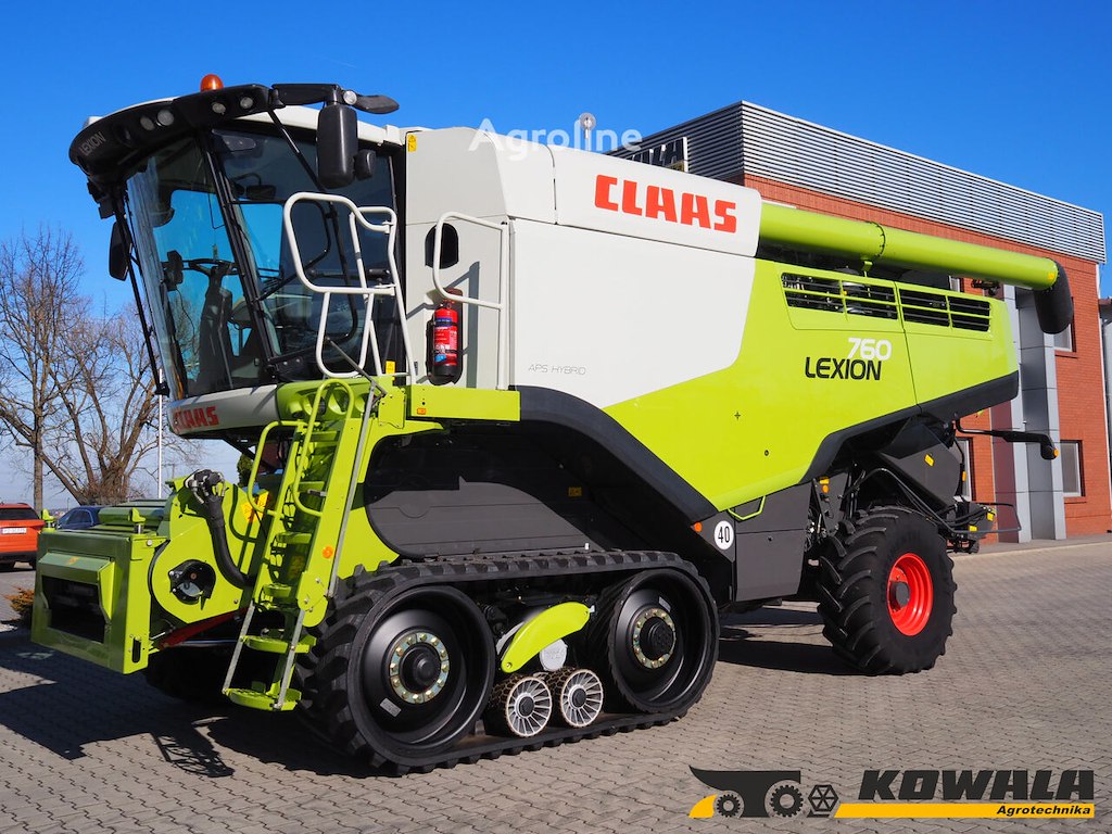 Claas Lexion 760TT + V1050 kombajn za žito