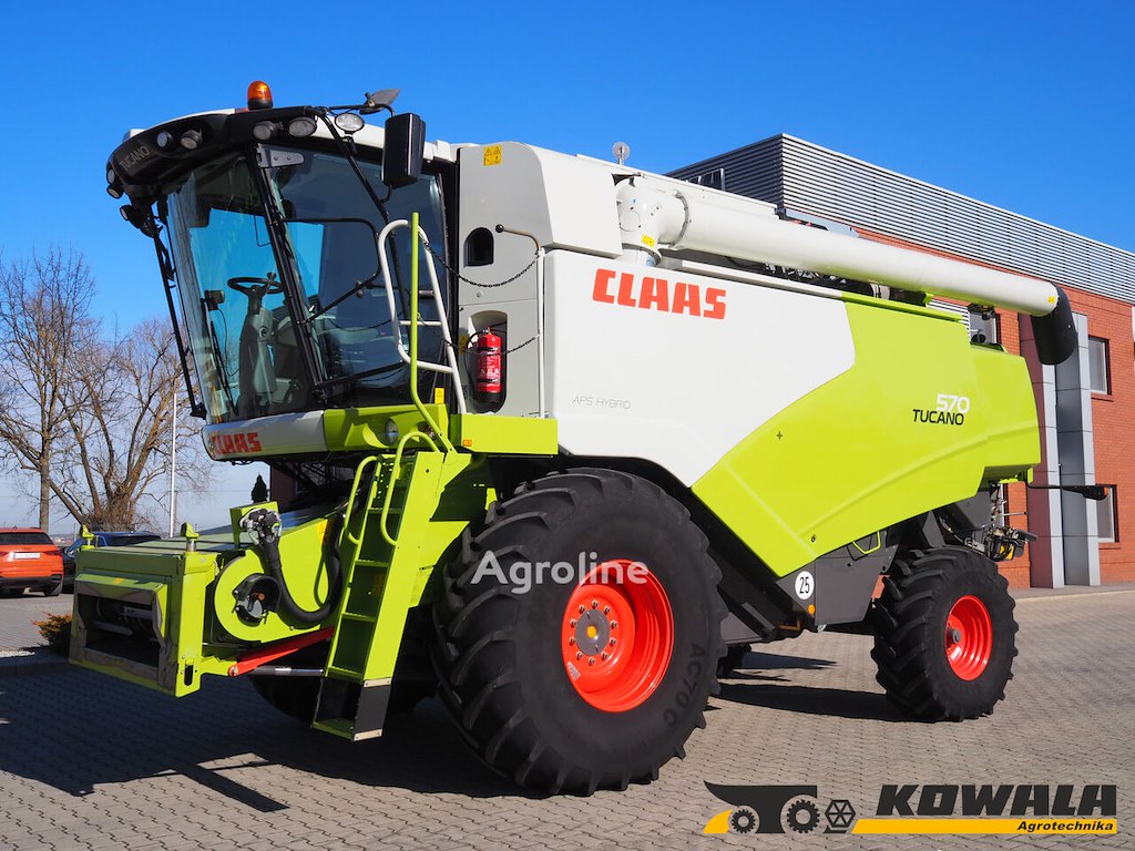 Claas Tucano 570 + V680 kombajn za žito