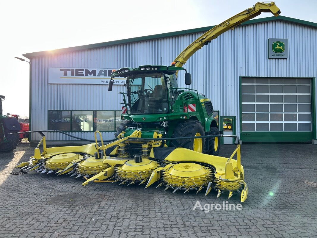 John Deere 9600 mit Kemper 475 Plus krmni kombajn