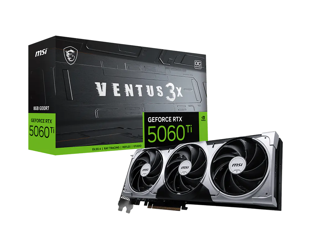 MSI GeForce RTX 5060 Ti 8G VENTUS 3X OC grafička karta