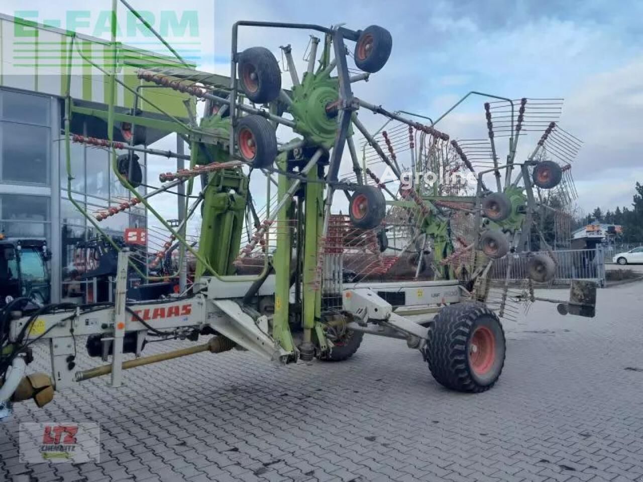Claas liner 3500 comfort trakasti formirač otkosa