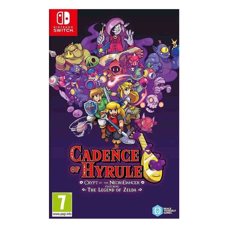 Nintendo Switch Cadence of Hyrule: Crypt of the NecroDancer featuring The Legend of Zelda