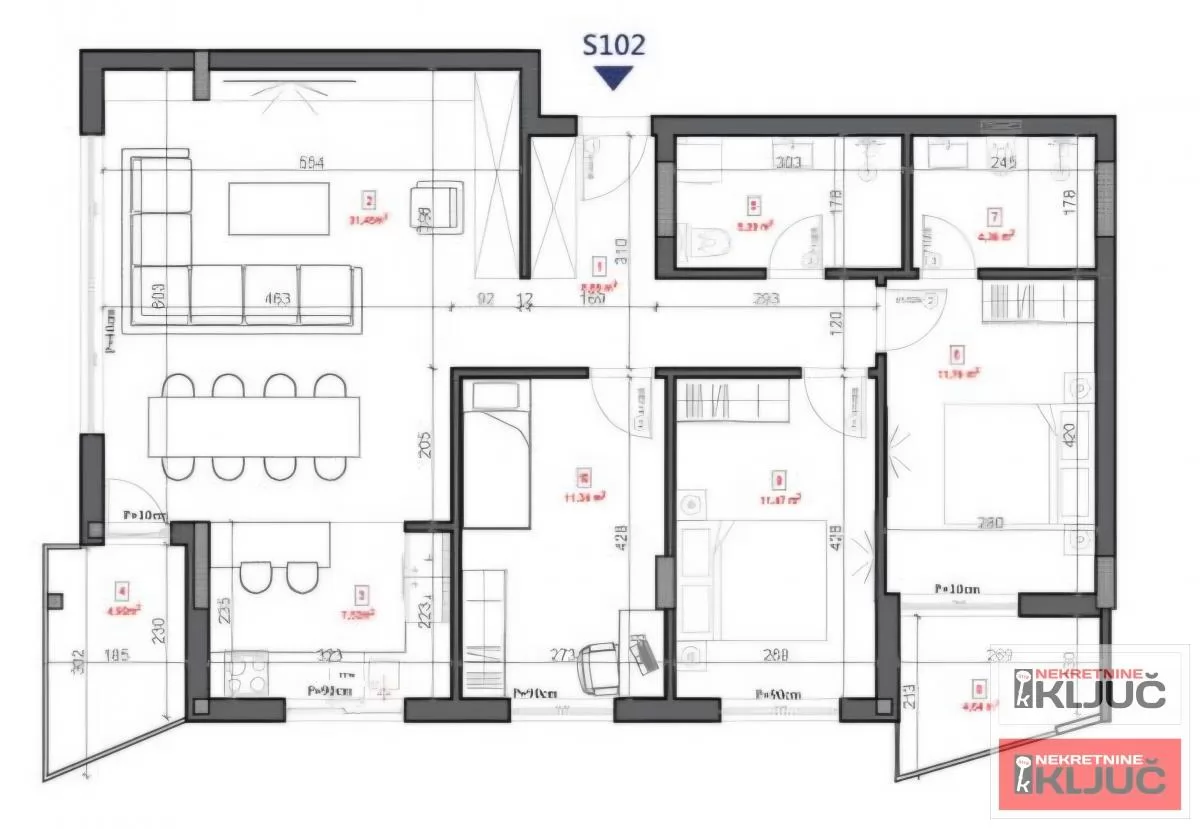 SREMSKA KAMENICA, 99m2, Četvorosoban sa pdv, Izgradnja, Renomiran investitor