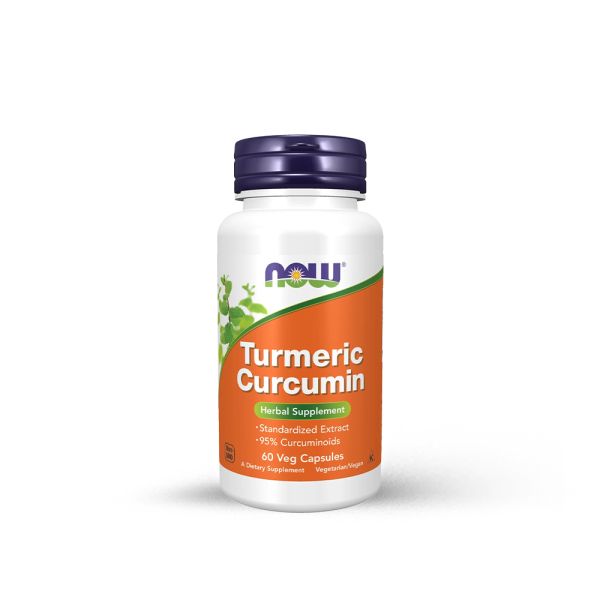 NOW, CURCUMIN, 60 KAPSULA