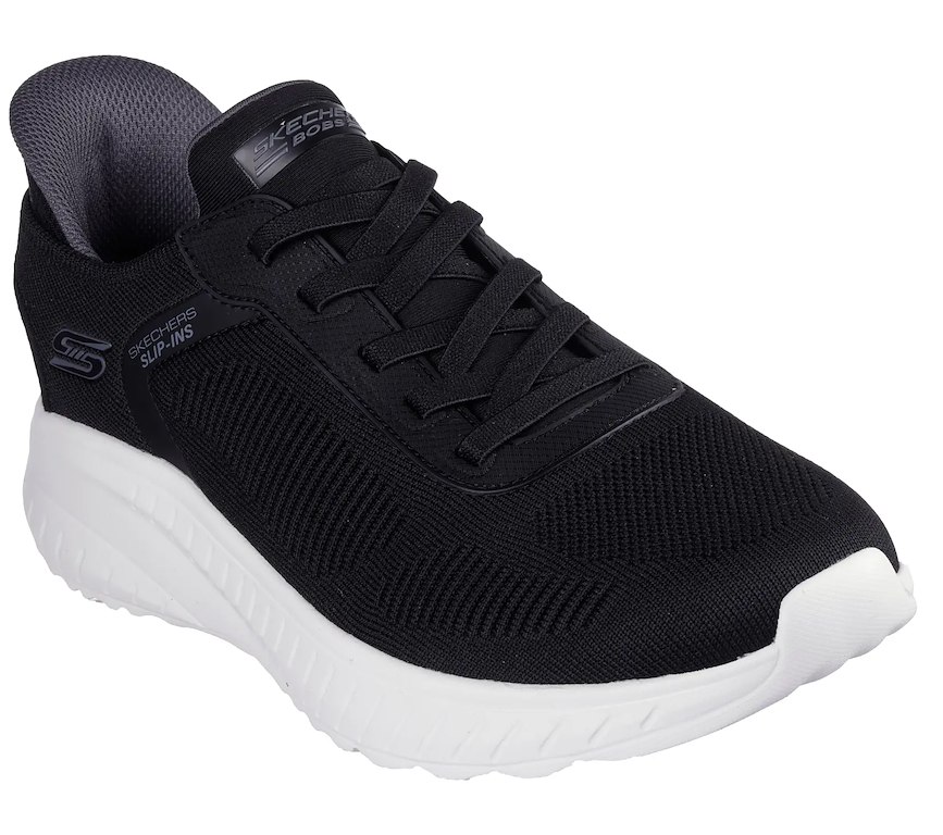 Skechers Muške patike Bob Squad Chaos - Solid Step, 118312-BLK, Crne
