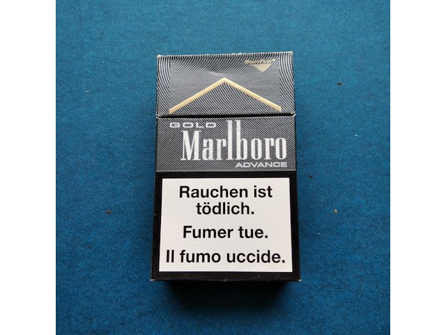 Marlboro gold, prazna kutija