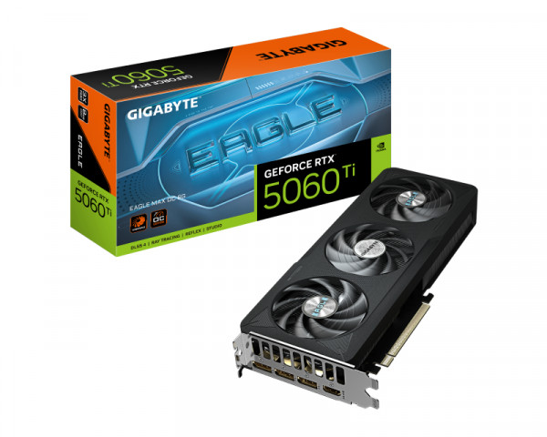 GIGABYTE nVidia GeForce RTX 5060 Ti EAGLE MAX 8GB 128bit GV-N506TEAGLEMAXOC-8GD rev. 1.0 grafička karta