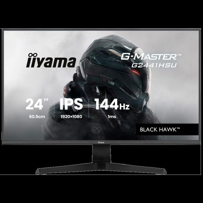 24 inch IPS Gaming G-Master Black Hawk FreeSync 1920x1080 144Hz 300cd/m2 HDMI DisplayPort 1ms MPRT Adaptive Sync Speakers USB 2x 2.0 Black Tuner