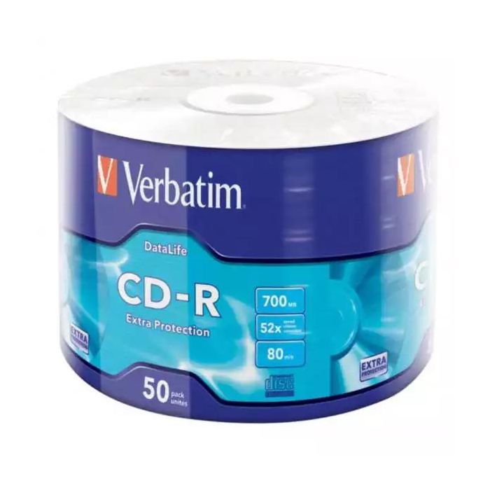 CD-R Verbatim Data Life-1/50 celofan