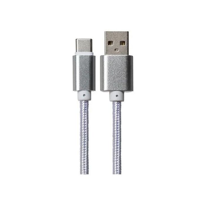 Kabl Velteh USB 2.0 na Tip C 1m/srebrni