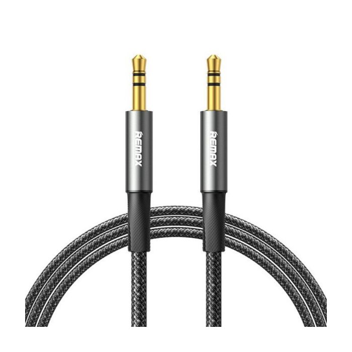 AUX Audio kabl (3,5mm-3,5mm)crni 2.5m, REMAX