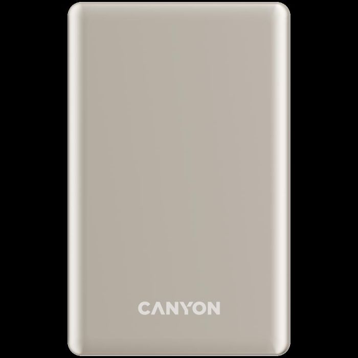 CANYON power bank OnPower 505 slim Magnetic 5000 mAh PD20W Beige
