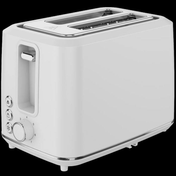Electric Toaster, white, 220-240V, 50-60Hz, 920-1080W, 2 slots, 3 modes, 7 browning levels