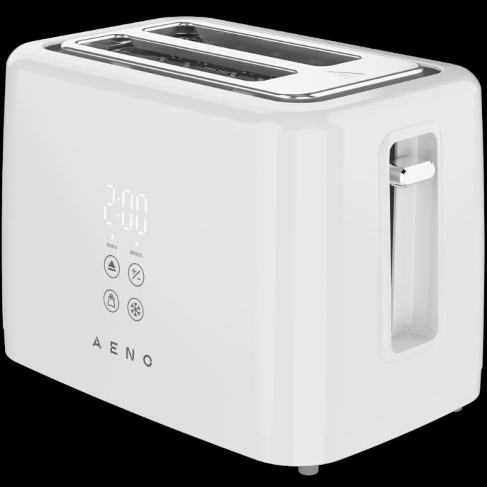 Electric Toaster, White, 220-240V, 50-60Hz, 780-930W, 2 slots, 3 modes, 7 browning levels