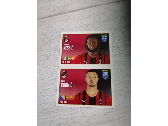 Sličica za album FIFA 365 2022 br.279a,b