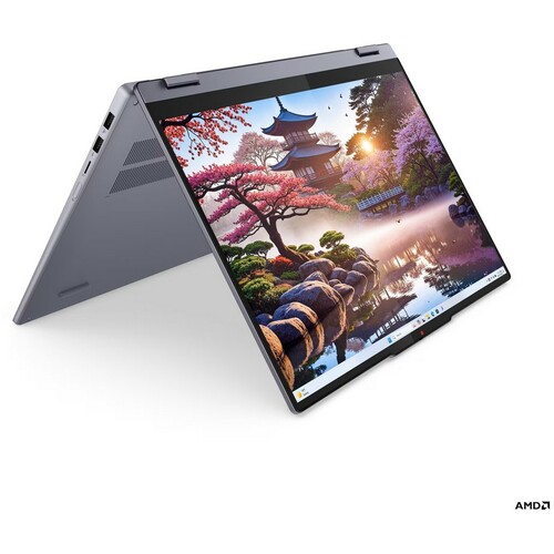 LENOVO IdeaPad 5 2-in-1 16AKP10, 16"WUXGA TOUCH, AMD Ryzen AI 5 340, 16GB, 1TB SSD, Backlite, DOS, Luna Grey (83KU000YYA)