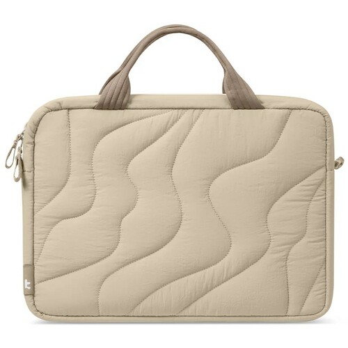 TOMTOC TERRA A28 LAPTOP HANDBAG NATURAL SAND 16" A28F2K2