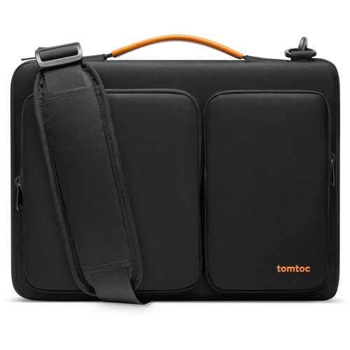 TOMTOC DEFENDER A42 LAPTOP BRIEFCASE BLACK 14" A42D3D1