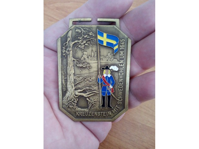 Kruzenstajn spomen medalja na pad grada 1645