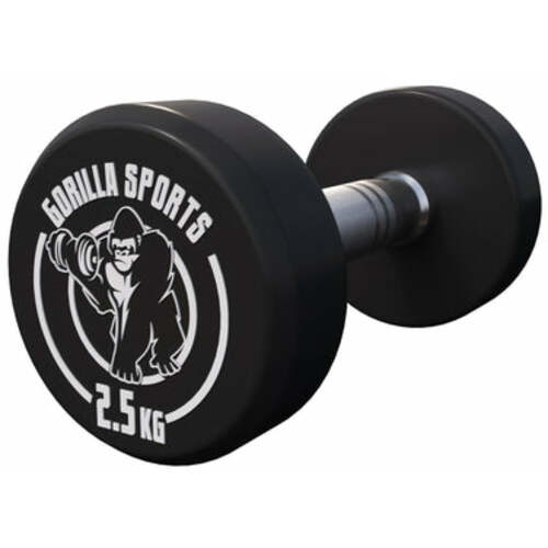 GORILLA SPORTS Okrugla gumirana bucica (2,5 kg)