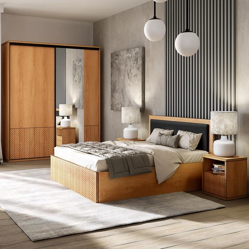 Fonti nocni ormaric 47x40.6x53 karamel hrast