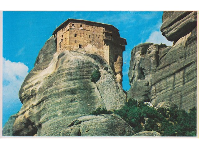 METEORA / Monastery st. Nicolas - grčka razglednicA ***