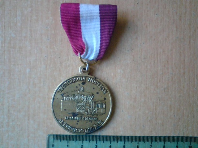 MEDALJA PERU TECHNOLOGIA NUCLEAR