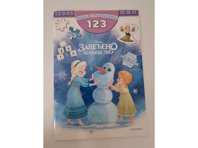 Zabava sa brojevima Zaledjeno kraljevstvo Frozen