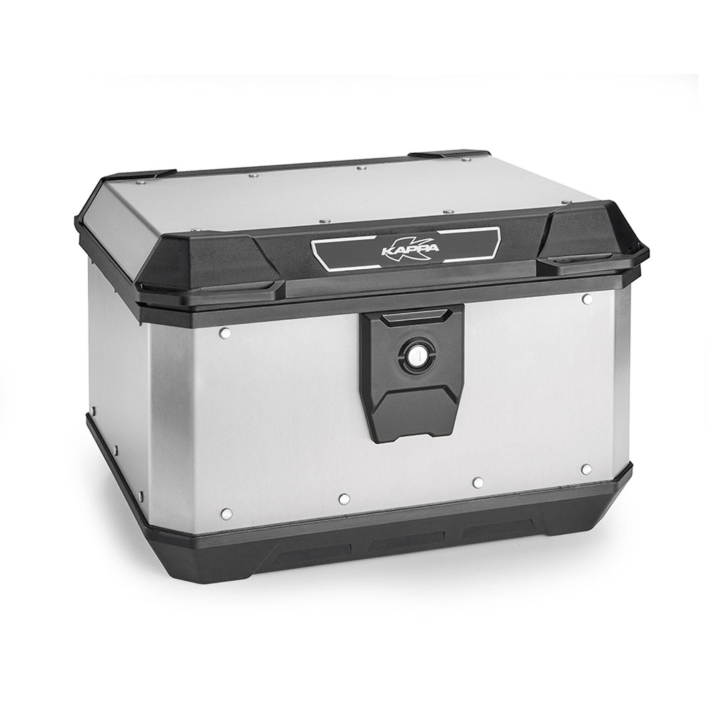 Kappa KMX400A centralni kofer K’METROBOX ALU sivi Monolock 40L