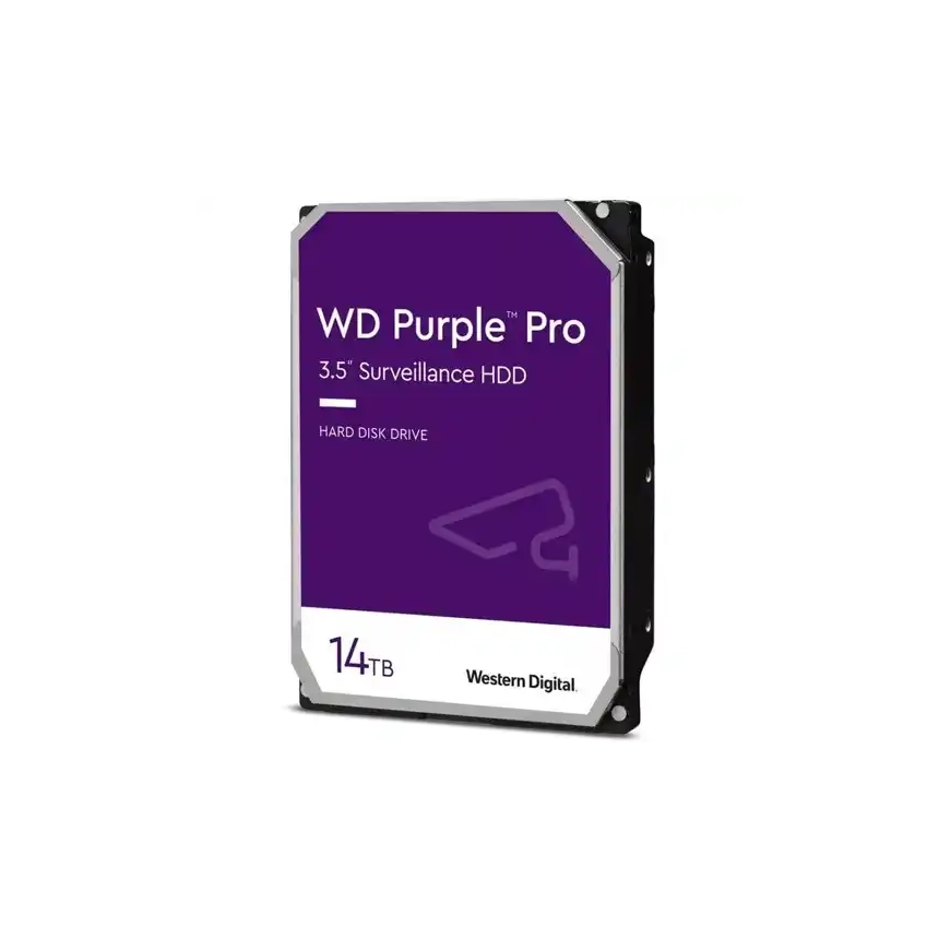Hard disk 14TB Western Digital WD142PURP Purple Pro