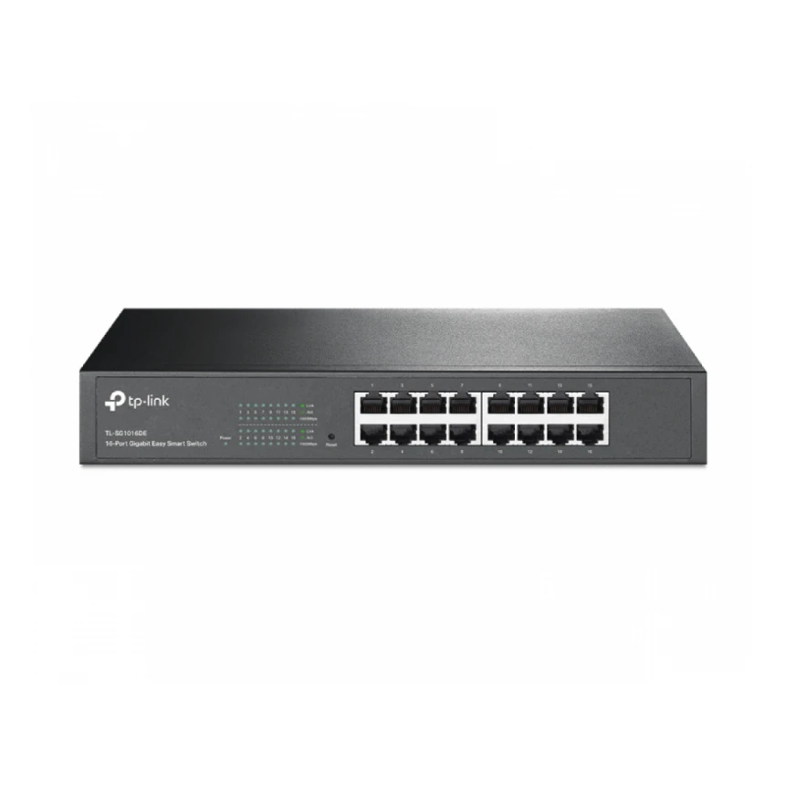 TP-LINK TL-SG1016DE 16-Port Gigabit Desktop/Rackmount Switch metalno kućište