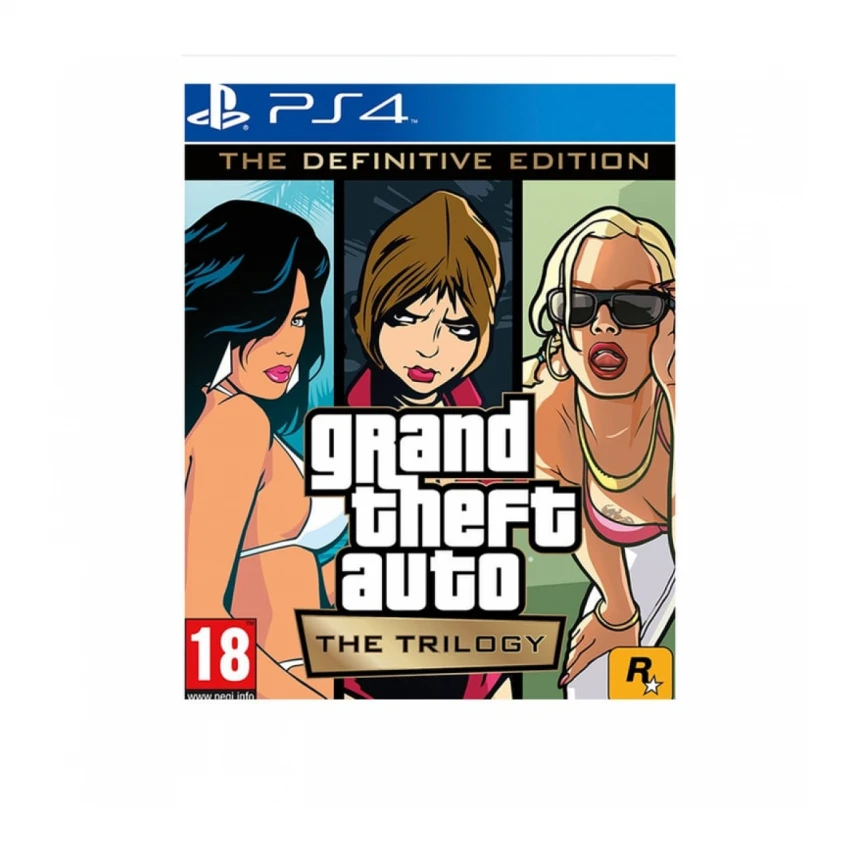PS4 Grand Theft Auto The Trilogy - Definitive Edition