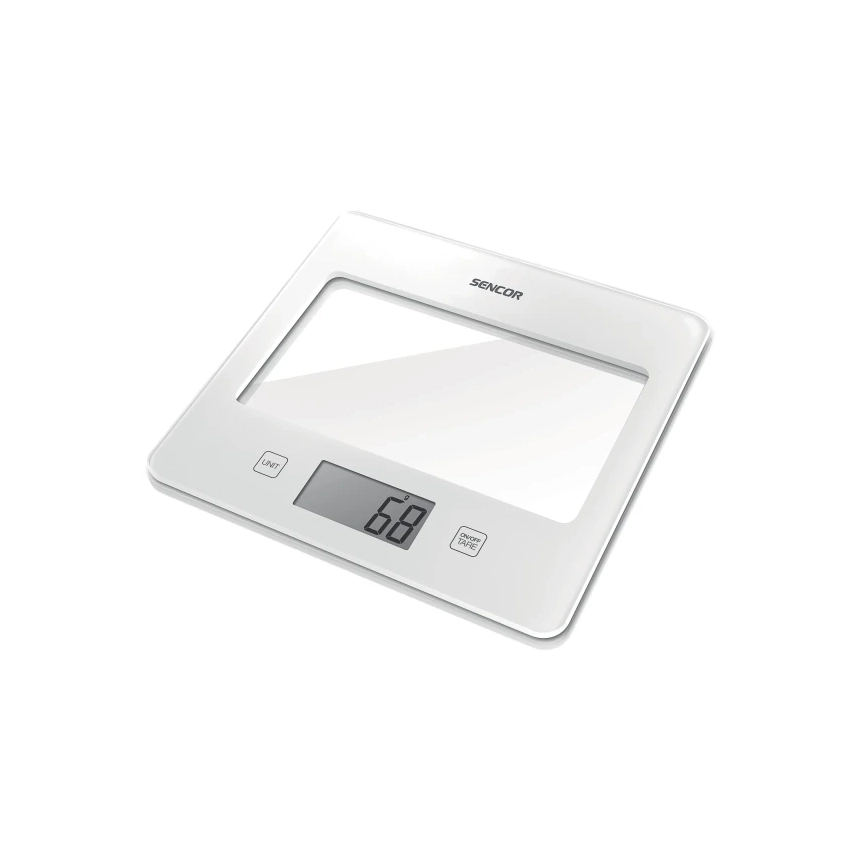 Kuhinjska vaga Sencor SKS 5030WH/bela/do 5 kg
