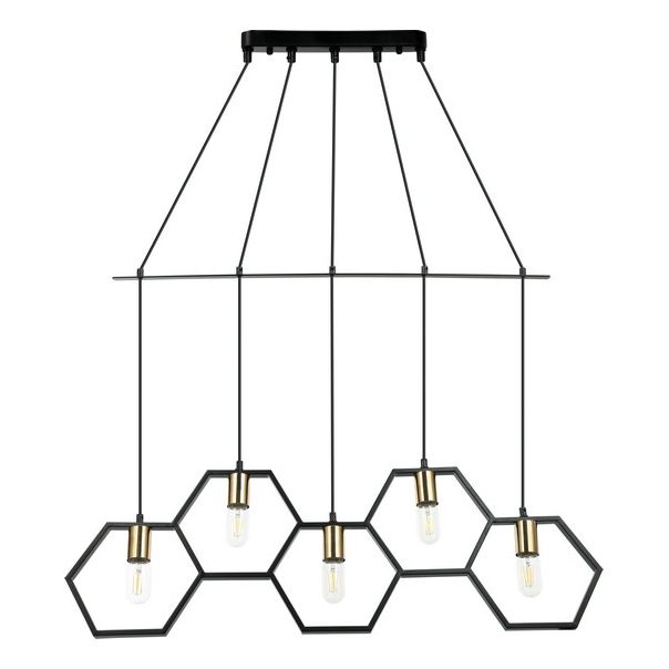 FORMA Visilica 5xE27 F7257-5V BK