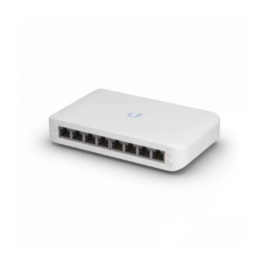 Svič 8-port Ubiquiti Lite 4 GbE PoE+ 4 GbE port