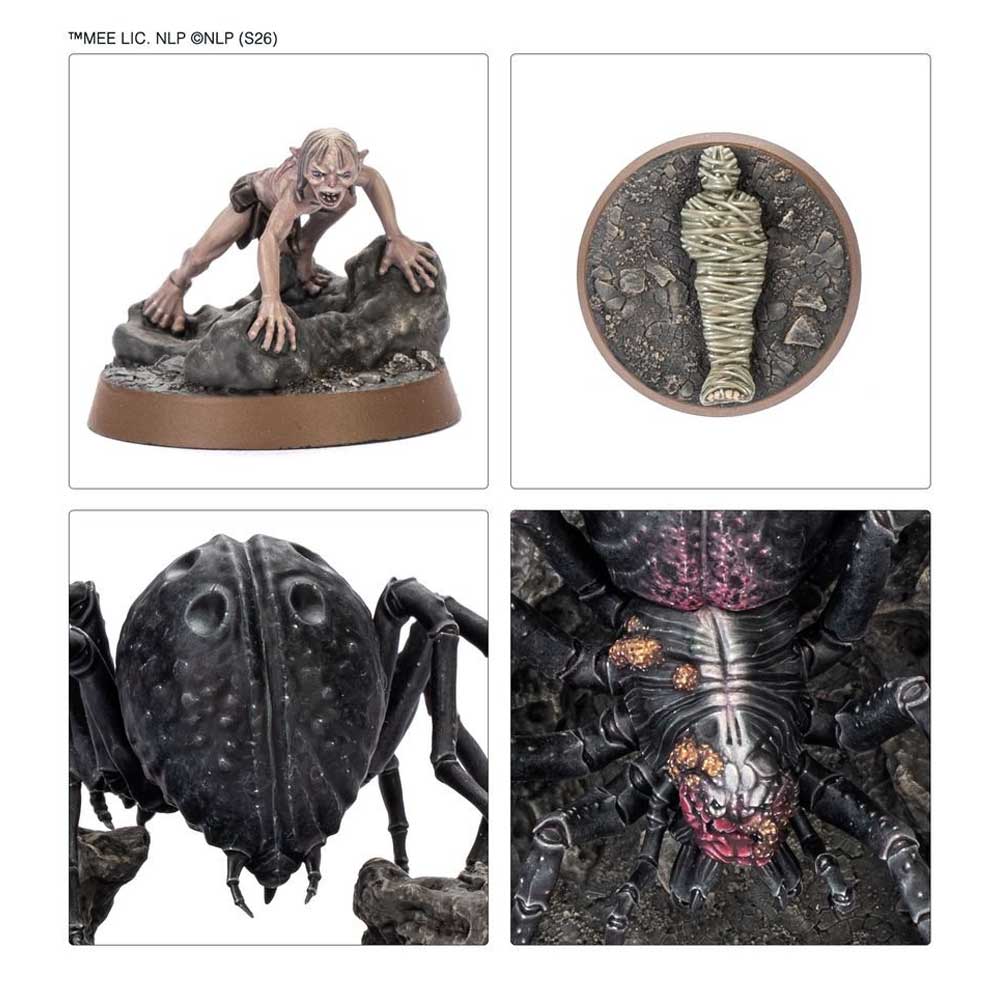 The Path of Cirith Ungol: Shelob and Golum
