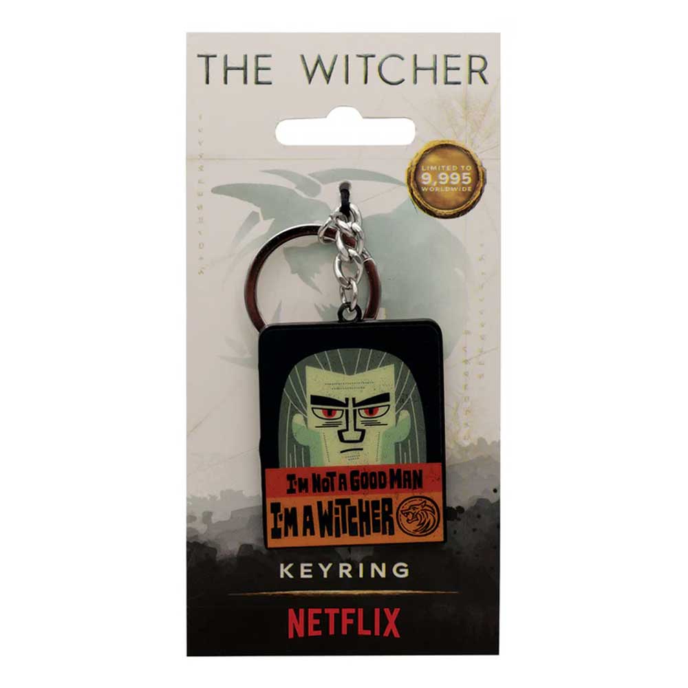 The Witcher - The Witcher And Roach Keyring