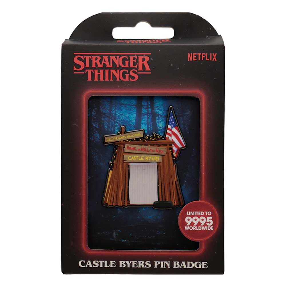 Stranger Things - Castle Byers Pin Badge