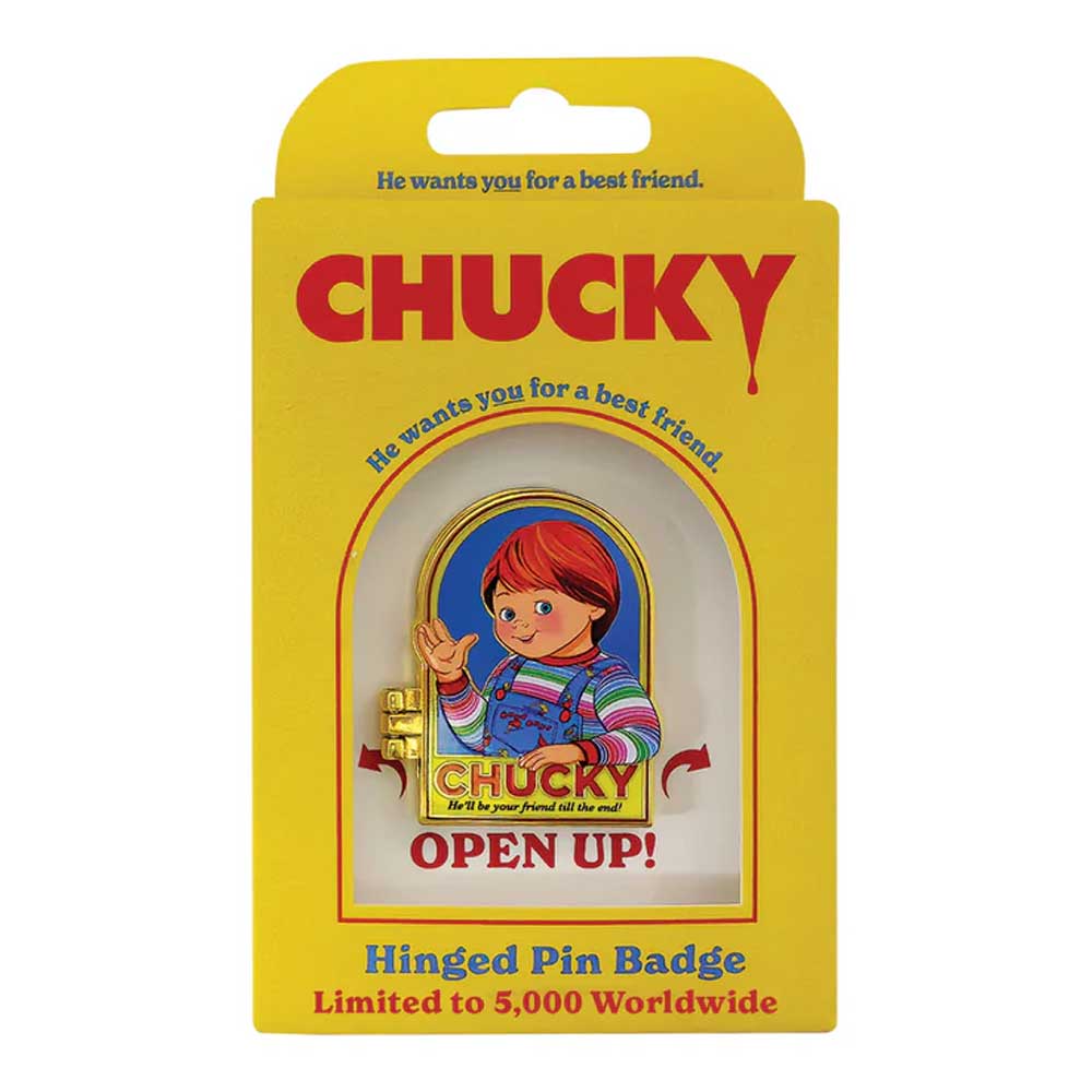 Child's Play - Chucky Limited Edition Hinged Pin Badge