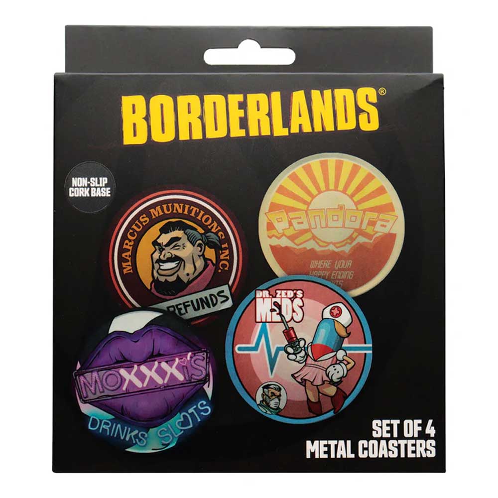 Borderlands - Set of 4 Coasters