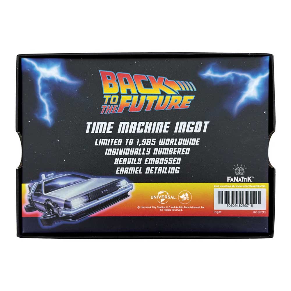 Back To The Future - 40th Anniversary Time Circuits Ingot