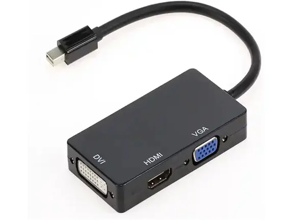 Mini DisplayPort na HDMI+VGA+DVI DHV-59