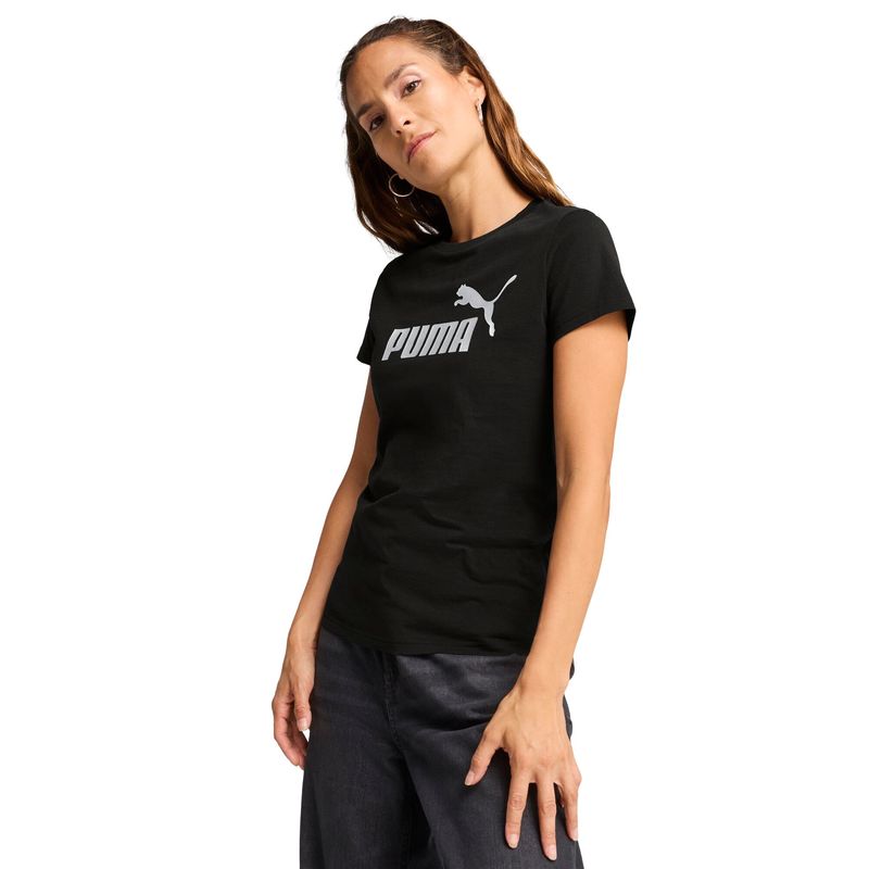 ŽENSKA MAJICA PUMA ESS METALLIC NO. 1 LOGO TEE