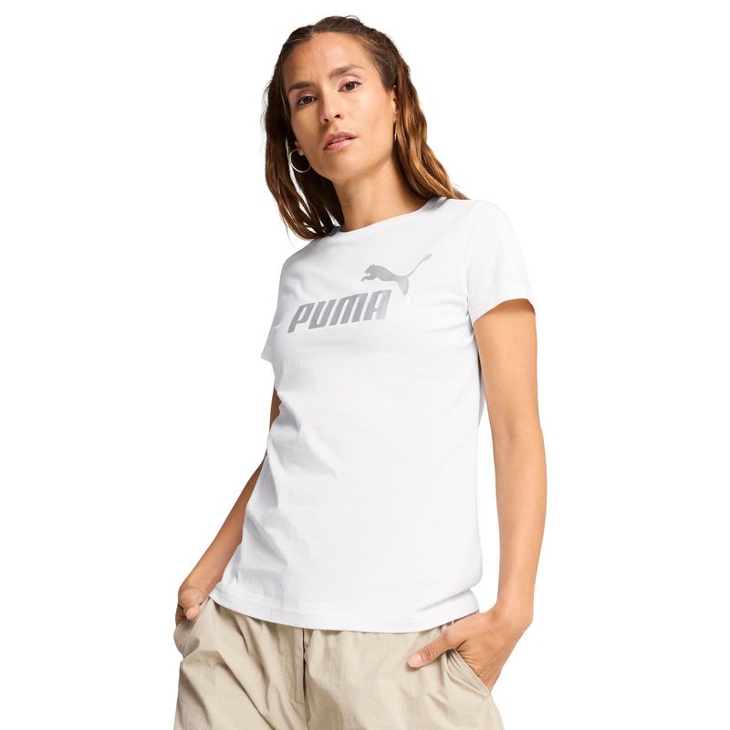 ŽENSKA MAJICA PUMA ESS METALLIC NO. 1 LOGO TEE